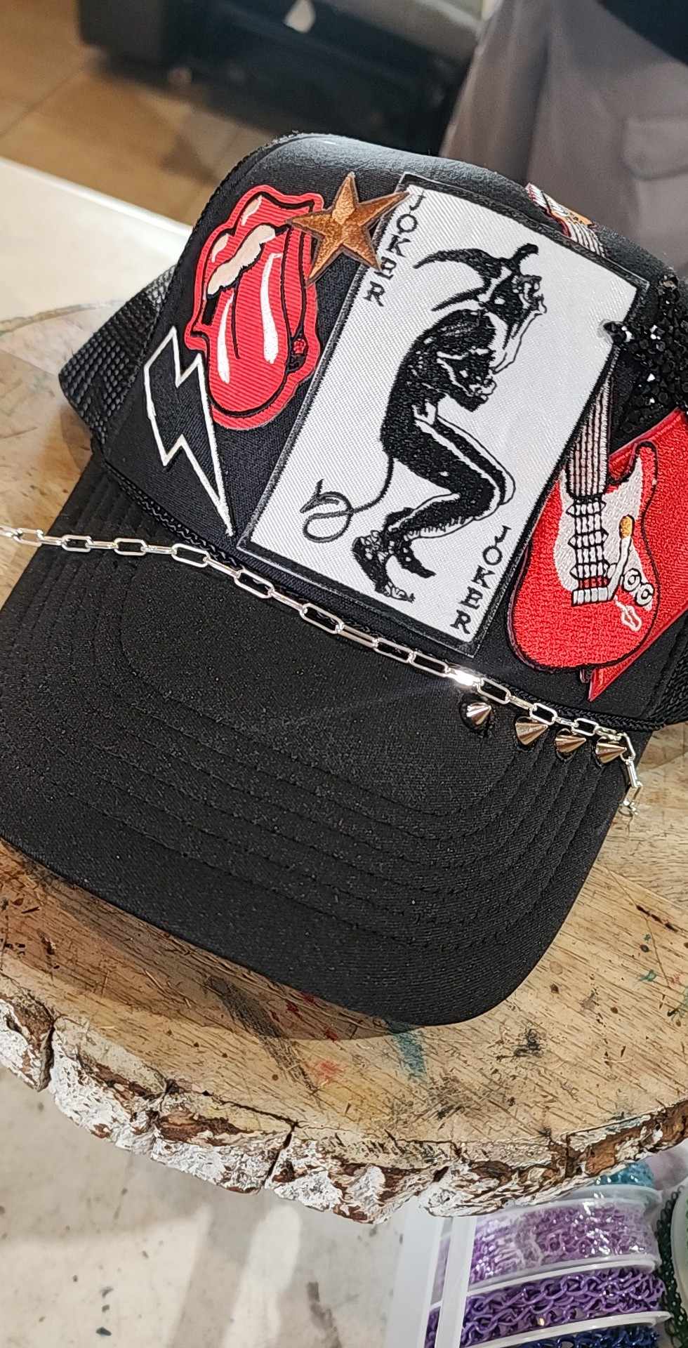 Diamond Joker Trucker Cap – www.GypsyJaybird.com